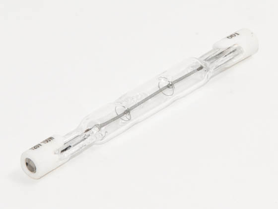 Eiko 100W 120V T3 Clear Short Halogen Bulb | Q100W/S120V | Bulbs.com