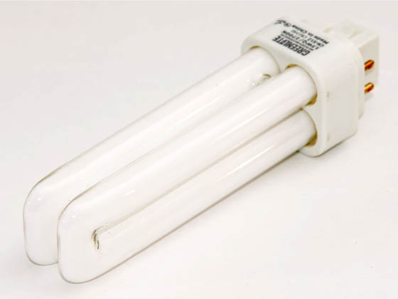 13 Watt 4-Pin Very Warm White Quad/Double Twin Tube CFL Bulb | 13W/Q/4P ...