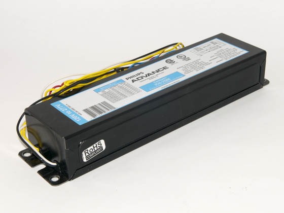 Philips Advance 120-277 Volt Two Lamp F96T8 Electronic High Output ...