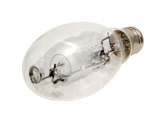 Philips 250W Protected Clear ED28 Metal Halide Bulb | MP250/BU | Bulbs.com