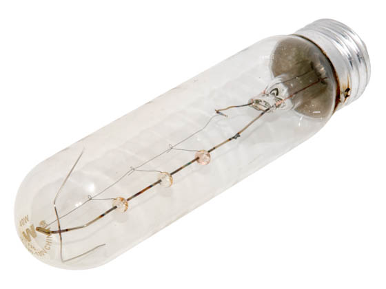 Philips 40W 120V to 130V 40T10 Clear Tube E26 Base | 40T10 (120-130V ...