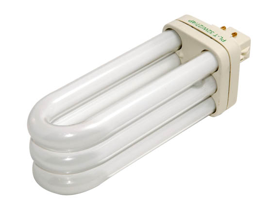 Philips 32 Watt, 4-Pin Warm White Triple Twin Tube CFL Bulb | PL-T 32W/27/4P/ALTO (4-Pin ...