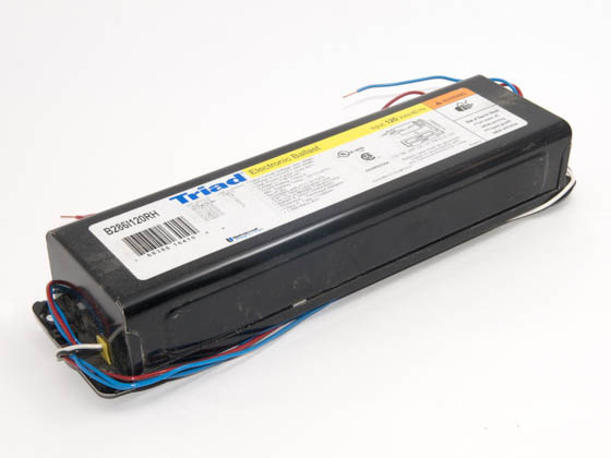 Universal 120 Volt Two Lamp F96T8/HO Electronic Fluorescent Ballast ...