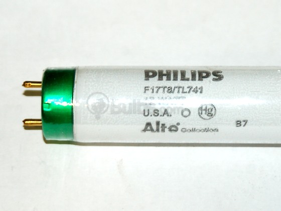 17 Watt, 24 Inch T8 Cool White Safety Coated Fluorescent Bulb | F17T8 ...