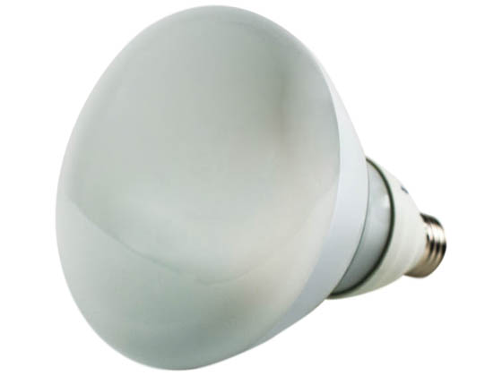 TCP 23W Bright White R40 CFL Bulb | 1R4023-23W 5100K R40 Reflector ...