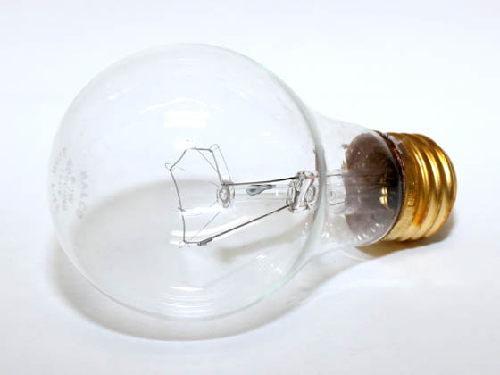 Halco 60 Watt, 130 Volt A19 Clear Bulb | A19CL60/5 (DISC) | Bulbs.com