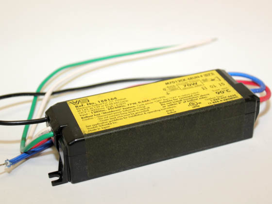 Universal 70 Watt, 120 Volt Mini-Slim Electronic Metal Halide Ballast ...