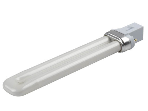 Bulbrite 9W 2 Pin G23 Warm White Single Twin Tube CFL Bulb | CF9S827 ...