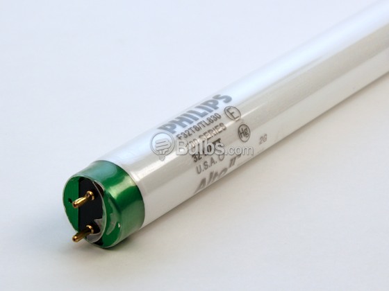 Philips 32 Watt, 48 Inch T8 Warm White Safety Coated Fluorescent Bulb | F32T8/TL830/ALTO (Safety ...