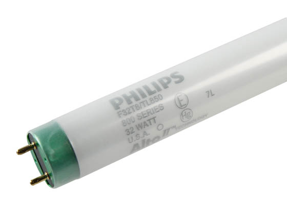 Philips 32 Watt, 48 Inch SAFETY COATED T8 Bright White Fluorescent Bulb | F32T8/TL850/ALTO 32W ...