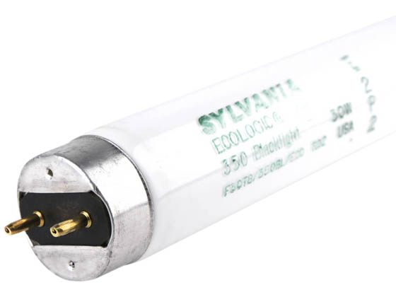 Sylvania 30W 36in T8 Black Light Fluorescent Tube | F30T8/350BL | Bulbs.com