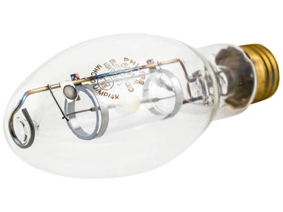 Philips 50W Clear ED17 Protected Cool White Metal Halide Bulb | MHC50/U ...