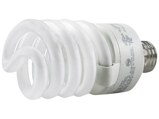 TCP 23W Daylight White Spiral Dimmable CFL Bulb | 23W Spiral CFL ...