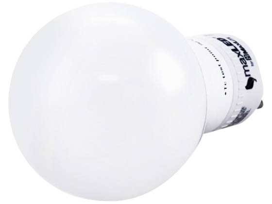MaxLite Dimmable 9W 2700K A19 LED Bulb, GU24 Base | 9A19GUDLED27/G2 ...