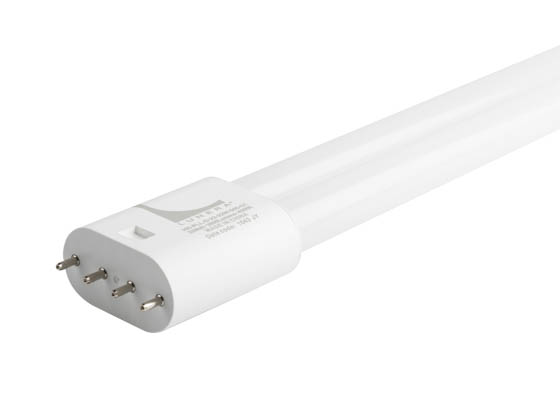 Lunera 22W, 4000K 4-Pin Dimmable Long Single Twin Tube PL-L LED 2G11 ...