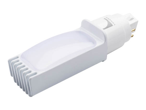 Lunera Dimmable 11W 4 Pin Horizontal 3000K G24q LED Bulb, Uses Existing ...