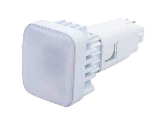 Lunera Dimmable 11W 4 Pin Vertical 3000K G24q LED Bulb, Uses Existing ...