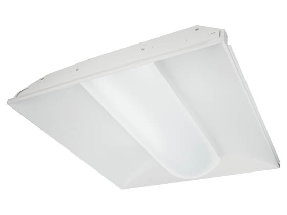 TCP 45 Watt, Dimmable 2x2 ft Designer Series LED Recessed Troffer ...