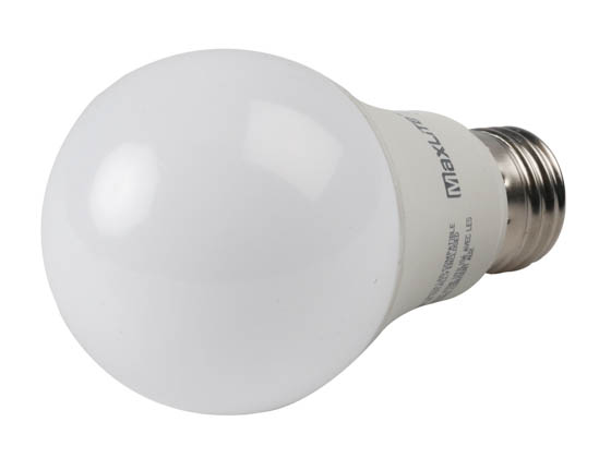 MaxLite Dimmable 10W 3000K A19 LED Bulb, Enclosed Rated, JA8 Compliant ...