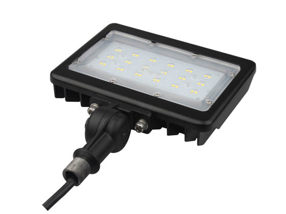 PacLights 30 Watt LED Flood Light Fixture, 5000K With 1/2" Knuckle ...