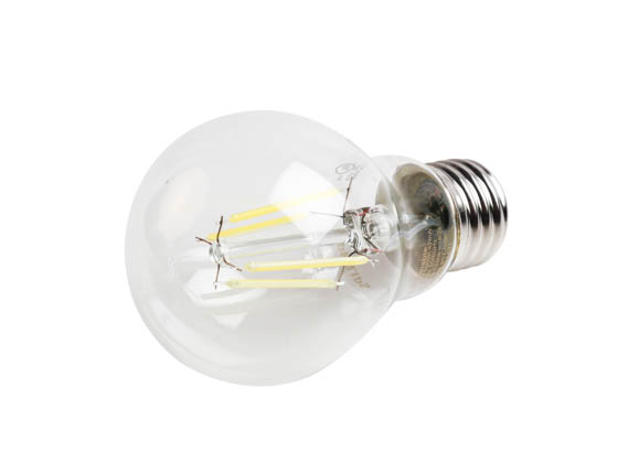 Philips Dimmable 6 Watt 5000K A19 Filament LED Bulb | 6A19/PER/850/CL/G ...