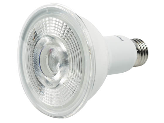 Philips 11.3W Dimmable 3000K 25° PAR30L LED Bulb, JA8 Compliant ...