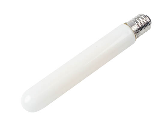 Satco 4 Watt Dimmable T6.5 Frosted LED Lamp, 3000K, 400 Lumens, E17 ...