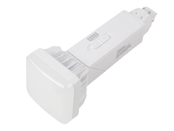 Satco 9W 4-Pin Color Selectable PL LED Bulb, G24q Base, 120-277 Volt ...