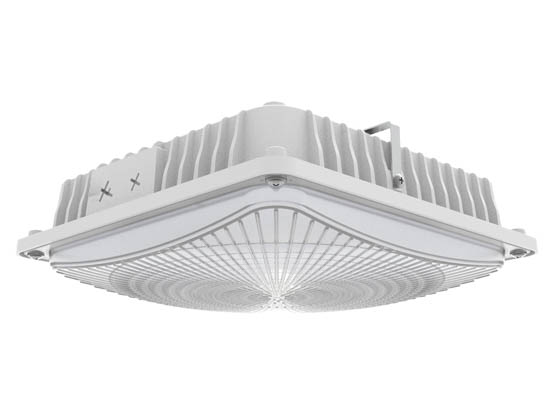 NaturaLED Wattage & Color Selectable LED Canopy Fixture, 250 Watt ...