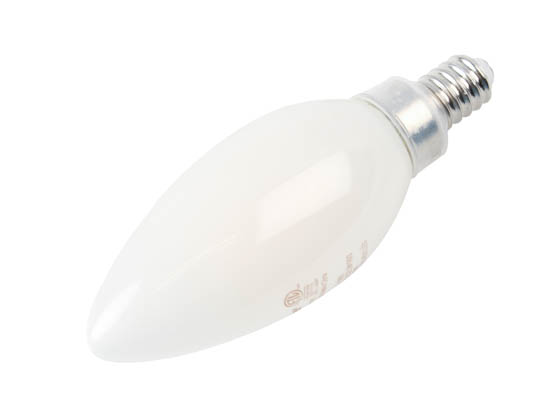 Maxlite Dimmable 3.5W 2700K B-10 Frosted Filament LED Bulb, Enclosed ...