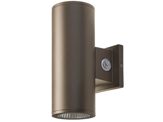 Keystone Sentinel 4" LED Wall Mount Cylinder Up/Down Fixture Wattage ...