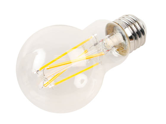 Bulbrite Dimmable 7W 3000K A-19 Filament LED Bulb, Enclosed Fixture Rated | LED7A19/30K/FIL/D/B ...