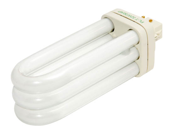 Philips 32 Watt, 4-Pin Soft White Triple Twin Tube CFL Bulb | PL-T 32W ...