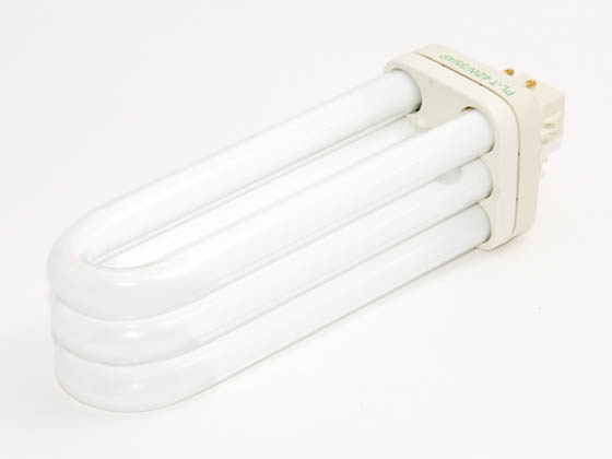 Philips 42 Watt, 4-Pin Neutral White Long Triple Twin Tube CFL Bulb | PL-T 42W/35/4P/ALTO (4-Pin ...