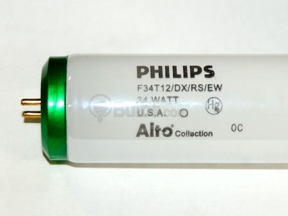 Philips 34 Watt, 48 Inch T12 Daylight White Fluorescent Bulb | F34/DX ...