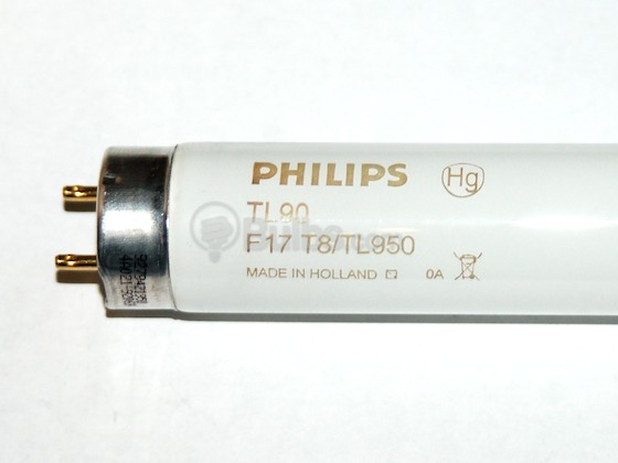 Philips 17 Watt, 24 Inch T8 Bright White Fluorescent Bulb | F17T8/TL950 ...