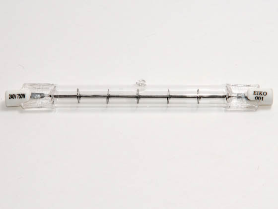 Eiko 750 Watt, 240 Volt T3 Clear Halogen Bulb | Q750T3/CL/240V | Bulbs.com