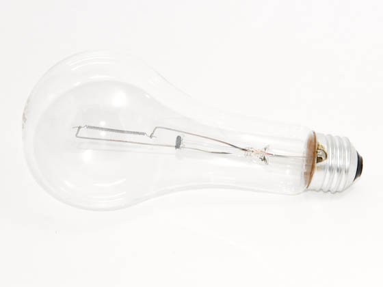 Philips 200 Watt, 120-130 Volt A23 Clear Long Life Bulb | 200A/CL/LL ...