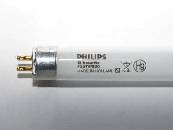 Philips 35 Watt, 58 Inch T5 Warm White Fluorescent Bulb | F35T5/830 ...