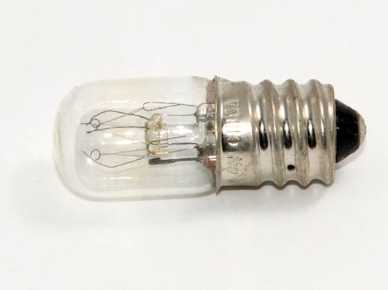 CEC 4 Watt, 120 Volt T4.5 Clear Miniature Tube Bulb | 4T4 1/2-120V-1 3/ ...