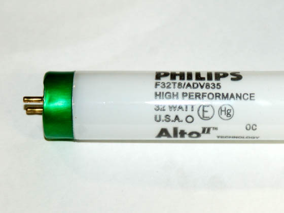 Philips 32 Watt, 48 Inch High Lumen T8 Neutral White Fluorescent Bulb | F32T8/ADV835/ALTO 32W ...