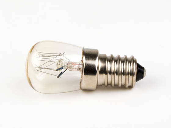 25 Watt, 220 Volt Clear European Oven Bulb | 25W, E14 Base, 220 Volt ...