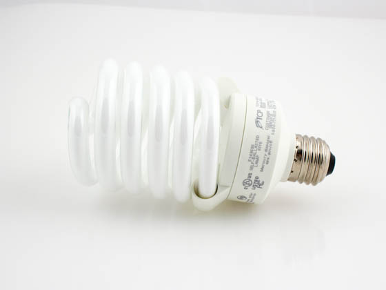 TCP 42W Long Life High Lumen Bright White Spiral CFL Bulb | 4894250K ...