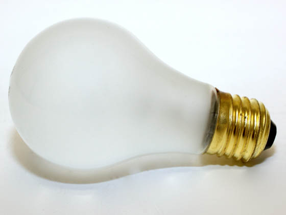 Bulbrite INDUSTRIAL USE 100W 220V A19 Frosted Bulb, E26 Base | 100A/220 ...