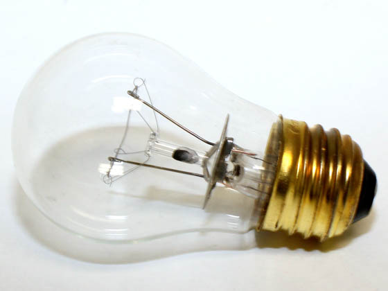 Bulbrite 60 Watt, 120 Volt A15 Clear Ceiling Fan/Appliance Bulb ...