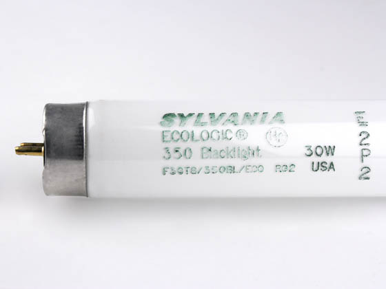 Sylvania 30W 36in T8 Black Light Fluorescent Tube | F30T8/350BL | Bulbs.com