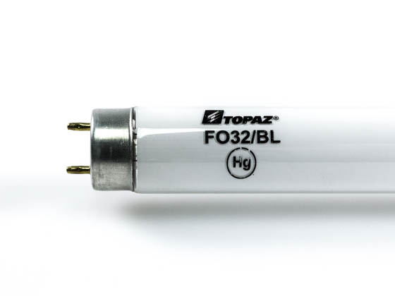 32 Watt, 48 Inch T8 Black Lite Fluorescent Bulb | FO32T8/BL-14 | Bulbs.com