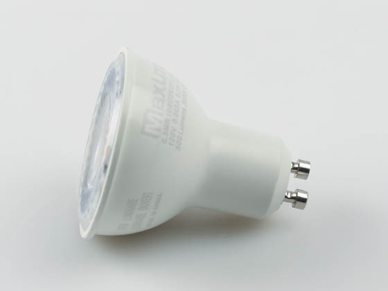 Maxlite Dimmable 6.5W 2700K 40° 92 CRI MR16 LED Bulb, GU10 Base, JA8 ...
