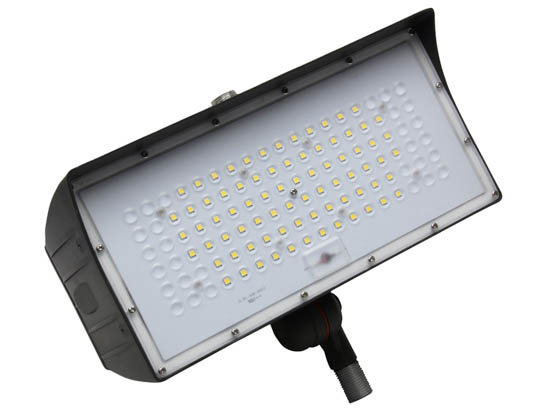 Maxlite 250 Watt HID Equivalent, 80 Watt 4000K LED Flood Light Fixture ...