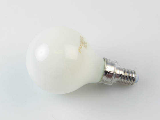 TCP 3 Watt Dimmable G16 Frosted LED Bulb, 2700K, 95 CRI ...